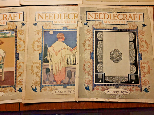8-NEEDLECRAFT MAGAZINES-1921-1930-ADS-PATTERNS-RECIPIES-FASHION-STORIES ...