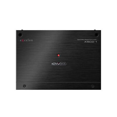 Kenwood eXcelon X503-1 1000-Watt Max Class D Mono Subwoofer Amplifier ...