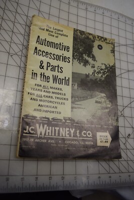 Vintage JC Whitney & Co Automotive Accessories Parts Catalog 279 1970 ...