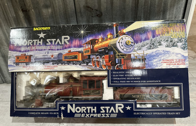 Bachmann North Star Express G-scale Locomotive Set In Box. 100% Ready ...