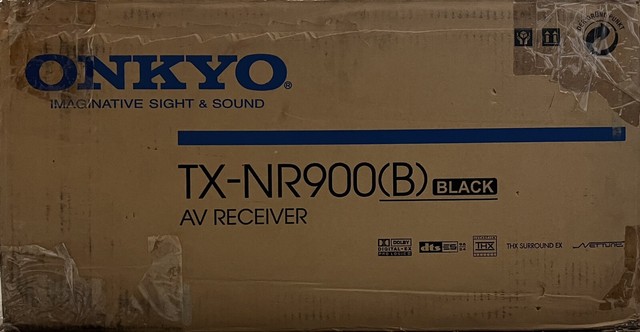 Onkyo TX-NR900 • 110 watts Full-Bandwidth THX NEO 6 Remote & Manual ...