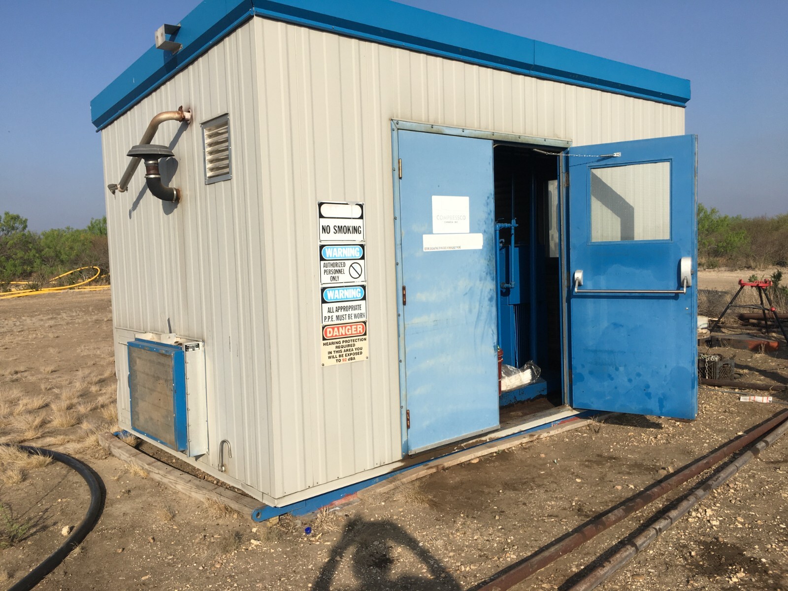 GasJack Compressor Skidded and Housed 24'x10' Package Used Less Than ...