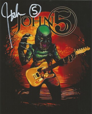 ROB ZOMBIE = Signed/Autographed "John 5" *Creature From The Black ...