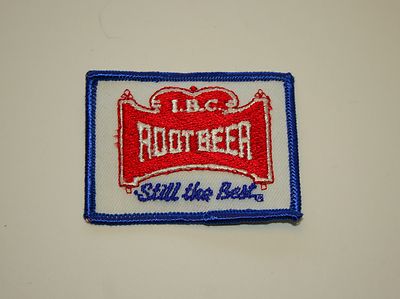 Sm Vintage IBC Still The Best Root Beer Soda Red Cloth Patch 1970s NOS ...
