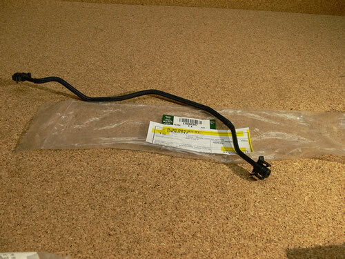 GENUINE LAND ROVER RADIATOR TOP OVERFLOW HOSE EVOQUE DISCOVERY SPORT ...