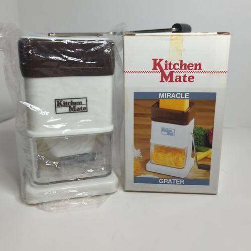 Vintage Kitchen Mate Miracle Grater New In Box Lightweight Portable NOS ...