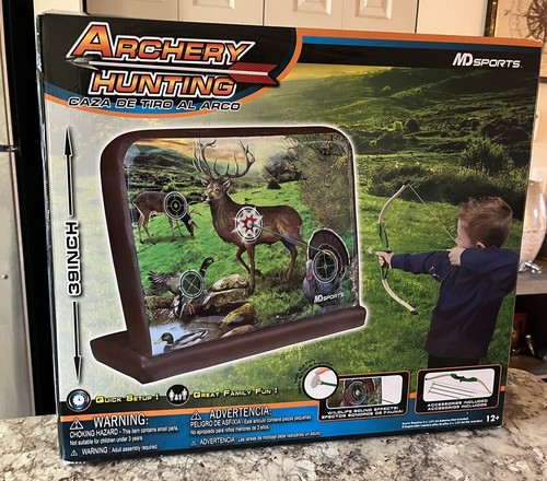 MD Sports Archery Hunting Deer Buck Challenge Electronic Target Game ...