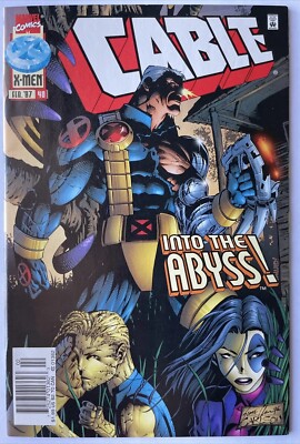 Cable #40 Newsstand! KEY 1st Appearance Of The Abyss! (Marvel 1997 ...