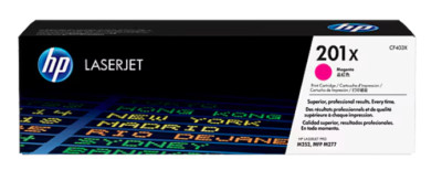 HP 201X High Yield Magenta Original LaserJet Toner Cartridge (CF403X ...