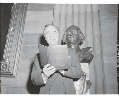 Prescott Bush Reading Washington's Farewell Address 1955 Photo | eBay ...