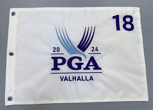 2024 PGA Championship Embroidered Pin Flag Valhalla Golf Club | eBay