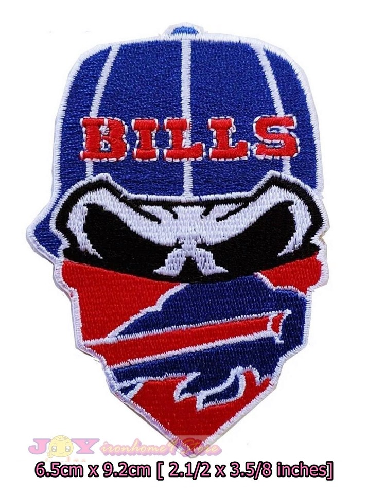 Buffalo Bills Football Patches Embriodery for From Thai 🛫To🛬USA🚚USPS ...