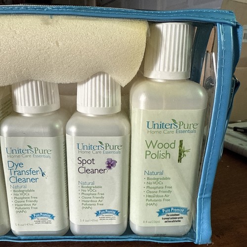 UNITERS PURE HOME CARE ESSENTIALS FURNITURE CLEANER STAIN REMOVER KIT ...