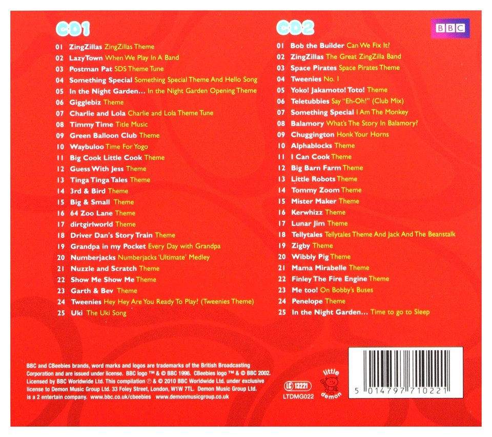 CBeebies: Song Time [Audio CD] Various Artists [Tracked 24 Post] | eBay