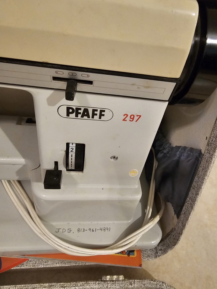 Totally Restored PFAFF 297 Super Duty Sewing Machine. Works | eBay