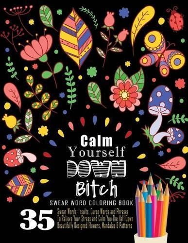 Swear Words Coloring Book Swear Word Coloring Book (Tascabile) | eBay