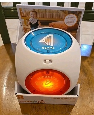 Munchkin Mozart Magic Cube Musical Instruments Children Learning Play ...