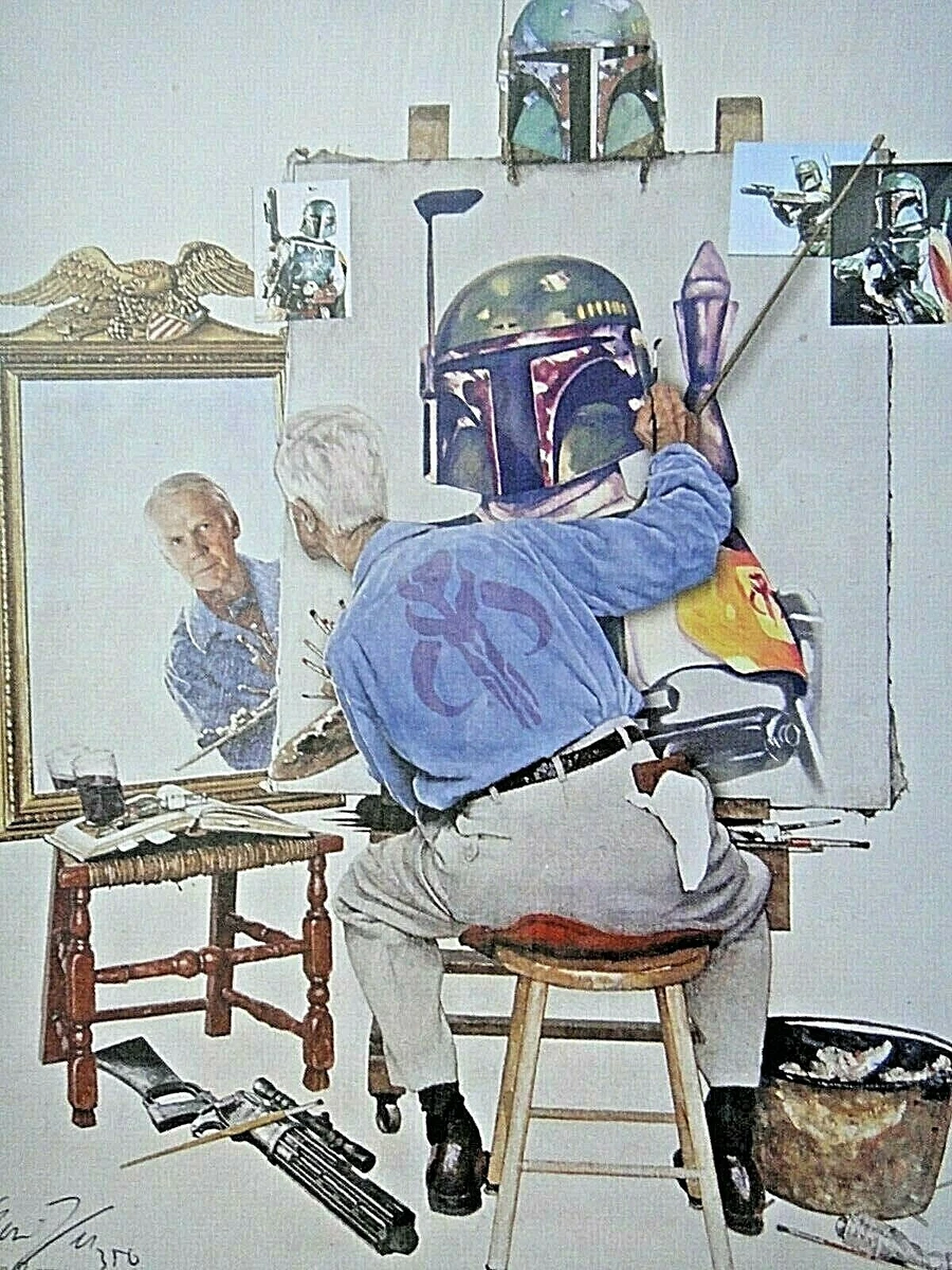 Norman Rockwell Parody