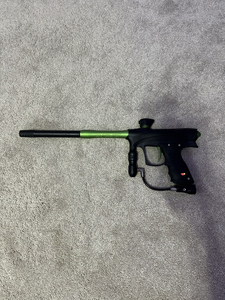 Dye Proto Rize Maxed Paintball Gun in used condition green/black color ...