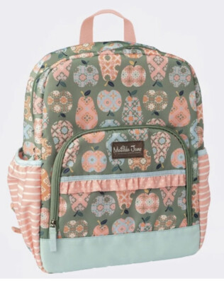 NEW Girls MATILDA JANE CeCe Apple Print Backpack Back To School! So ...