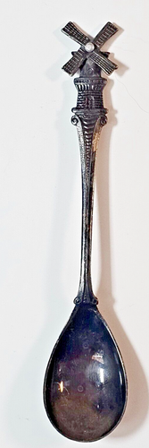Antique Windmill DAL 45 HOLLAND Collector Souvenir Spoon Made in ...