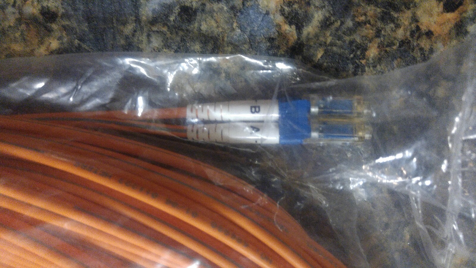 10X NEW LC/LC DUPLEX PLENUM RATED FIBER OPTIC CABLE 25M / 82 FT 50/125 ...