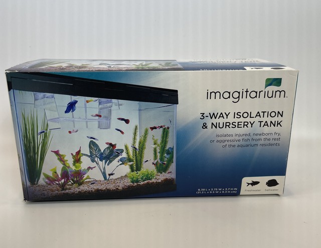 Imagitarium 3-way Isolation and Nursery Tank for Fish for sale online ...