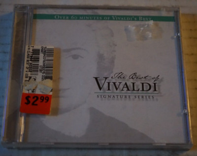 Antonio VIVALDI Best Of Vivaldi 1 CD New Factory Sealed Mint Htf Oop | eBay
