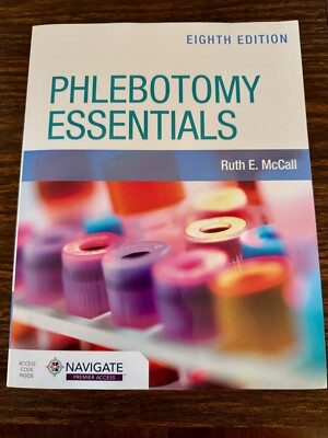 Student Workbook Phlebotomy Essentials Enhanced Edition Ruth McCall 8th ...