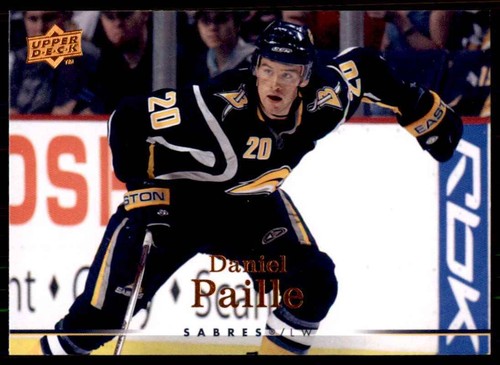 2007-08 Upper Deck Daniel Paille Buffalo Sabres #385 LP | eBay