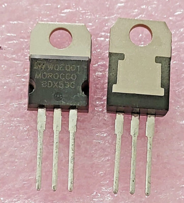 1Pcs BDX53C NPN POWER TRANSISTORS 8A 100V 60W TO220 STM. | eBay