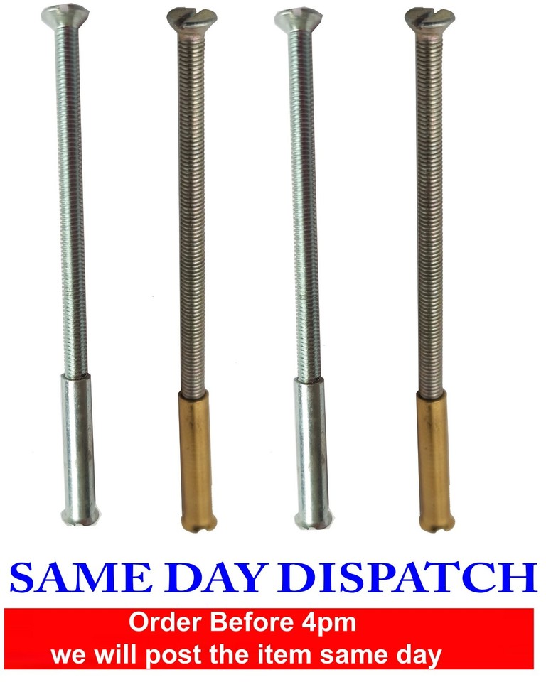 M3 M4 M5 Back to Back Screws Door Handle Connecting Screw and Sleeve | eBay