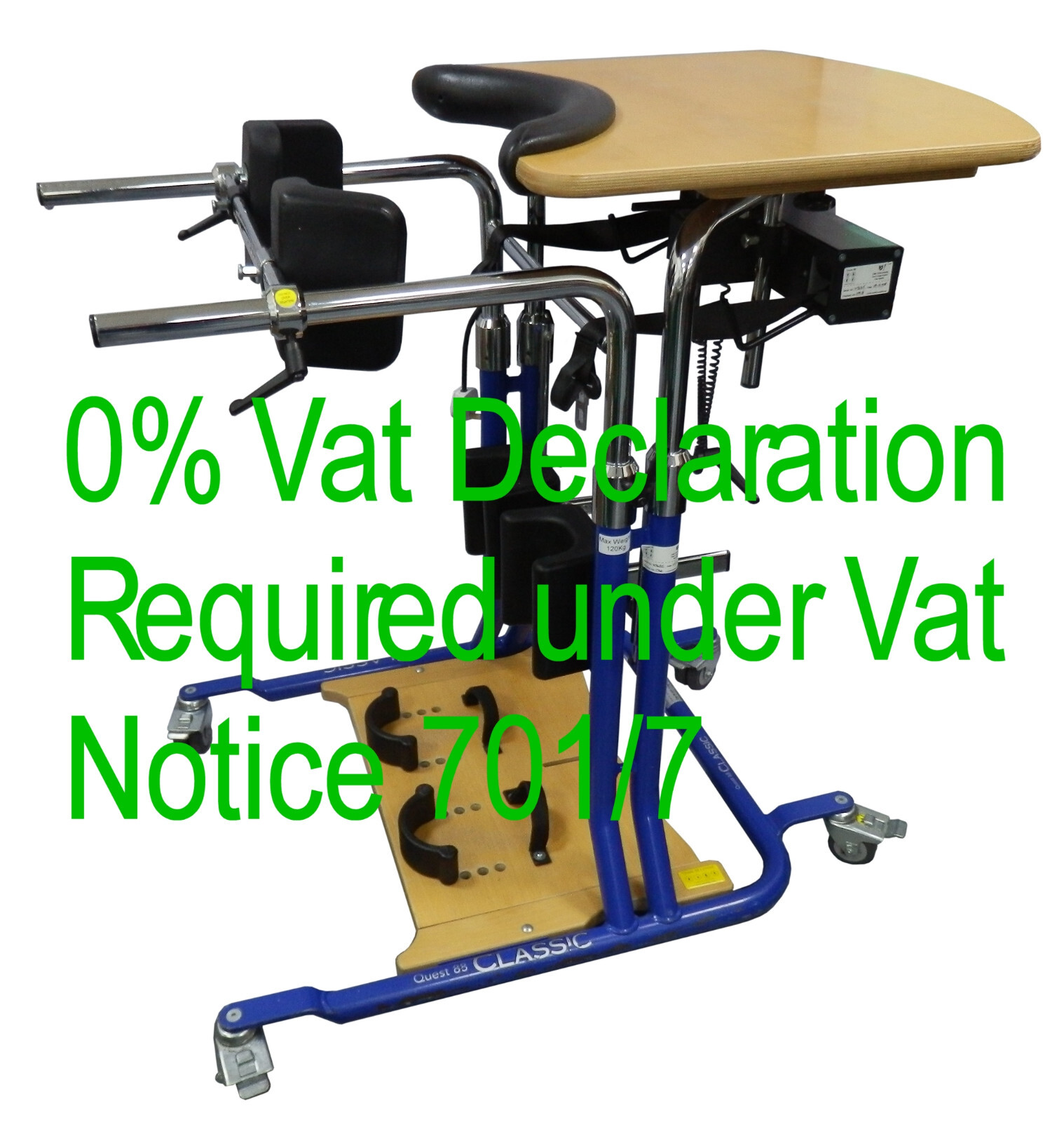 Quest 88 Classic / Isko Koch Powered Standing Frame with harness, Loler ...