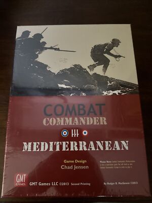 Combat Commander Mediterranean | GMT Games | New & Sealed | eBay