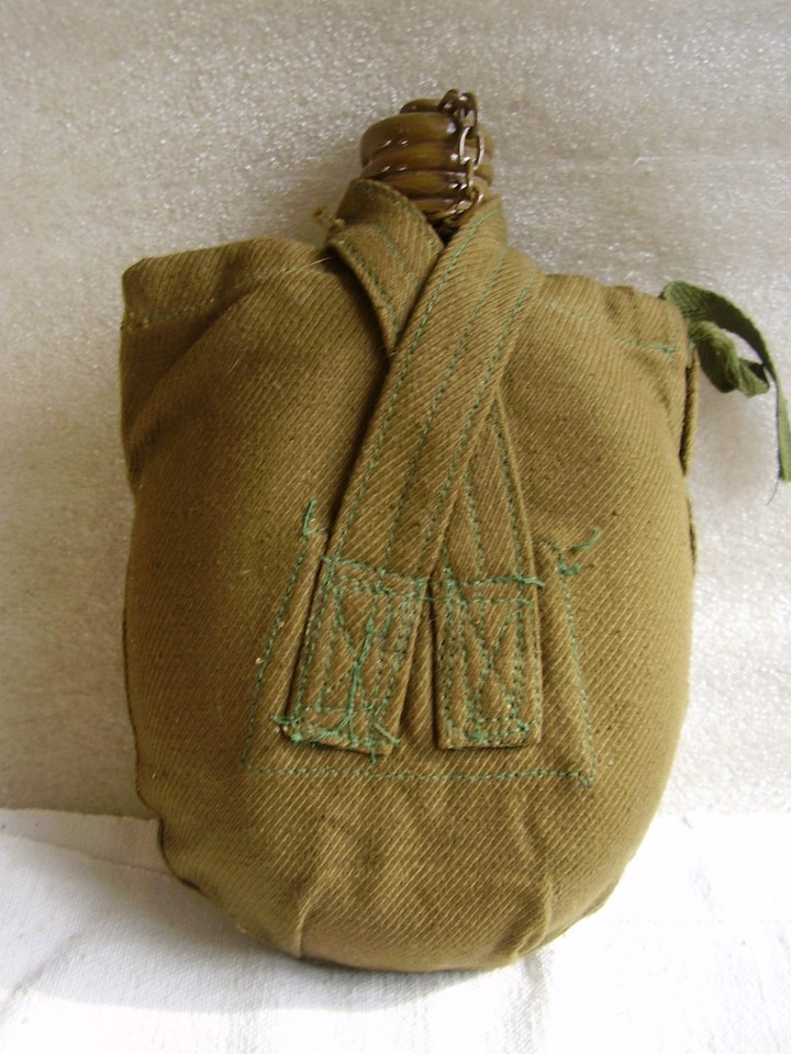 Soviet Army Aluminum Water Flask Canteen 1982 New | eBay