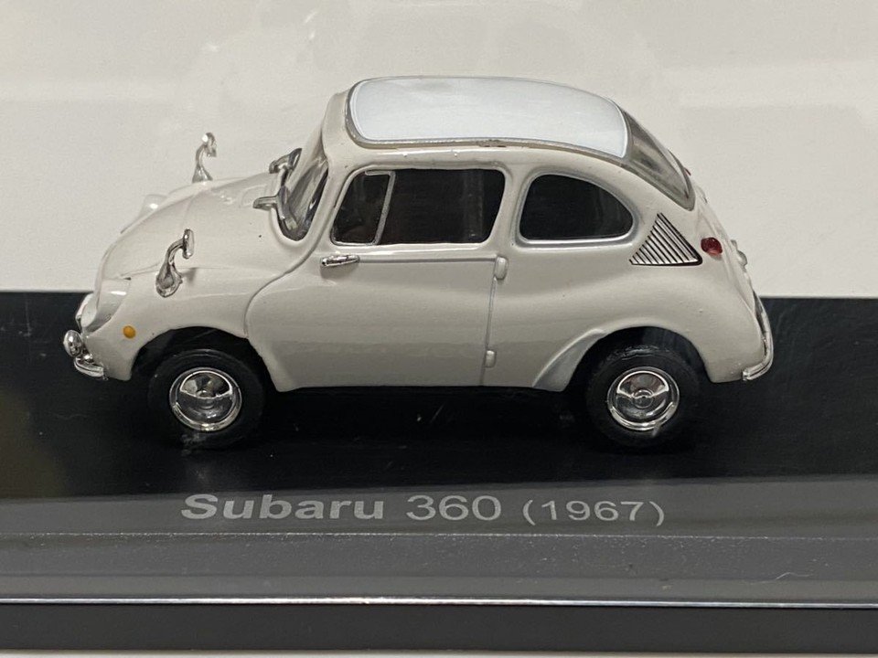 Subaru 360 miniature car Norev 1/43 Ladybug | eBay UK