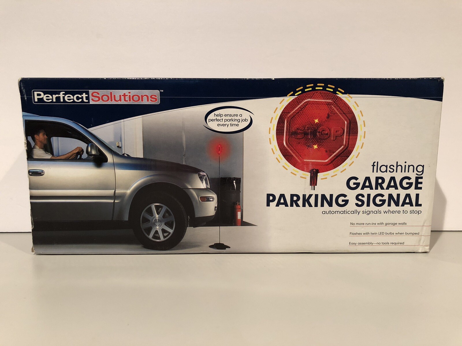 FLASHING GARAGE PARKING SIGNAL AUTOMATICALLY SIGNALS WHERE TO STOP LED ...