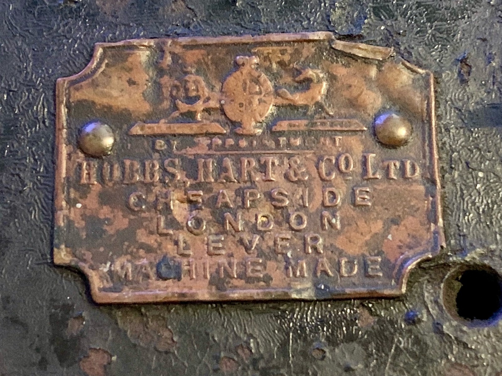 Hobbs, Hart & Co rim lock with keys - door lock | eBay UK