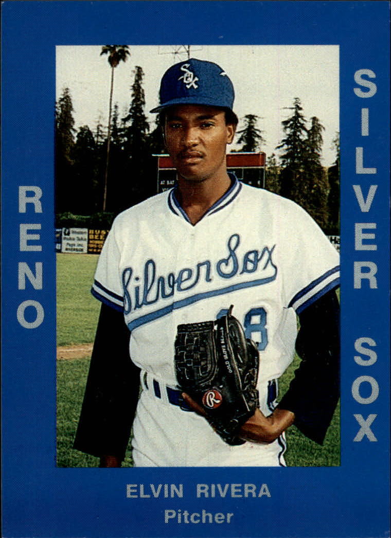 ELVIN RIVERA ~ 1988 Reno Silver Sox Cal League Cards Minor League Card #269 | eBay