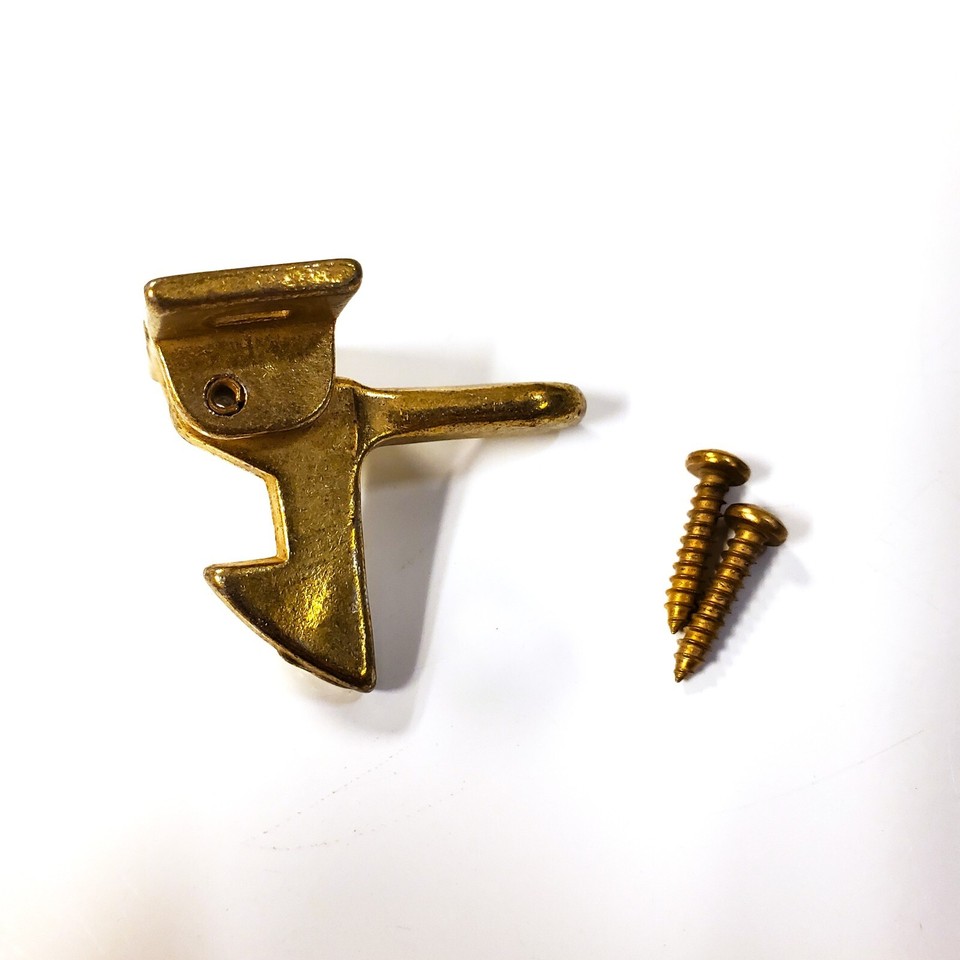 IVES Brass (2A3) Spring Elbow Cabinet Catch Latch w/Screws(NO PLATE ...