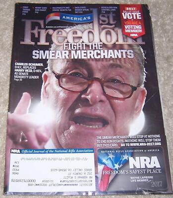 America's 1st Freedom Magazine February 2017 Charles Schumer NRA | eBay