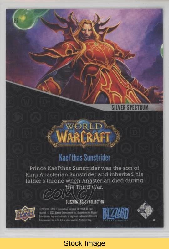 2023 Blizzard Legacy Collection Silver Spectrum Kael'thas Sunstrider ...