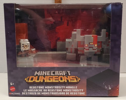 Minecraft Dungeons REDSTONE MONSTROSITY MANGLE Battle Box NEW IN BOX | eBay