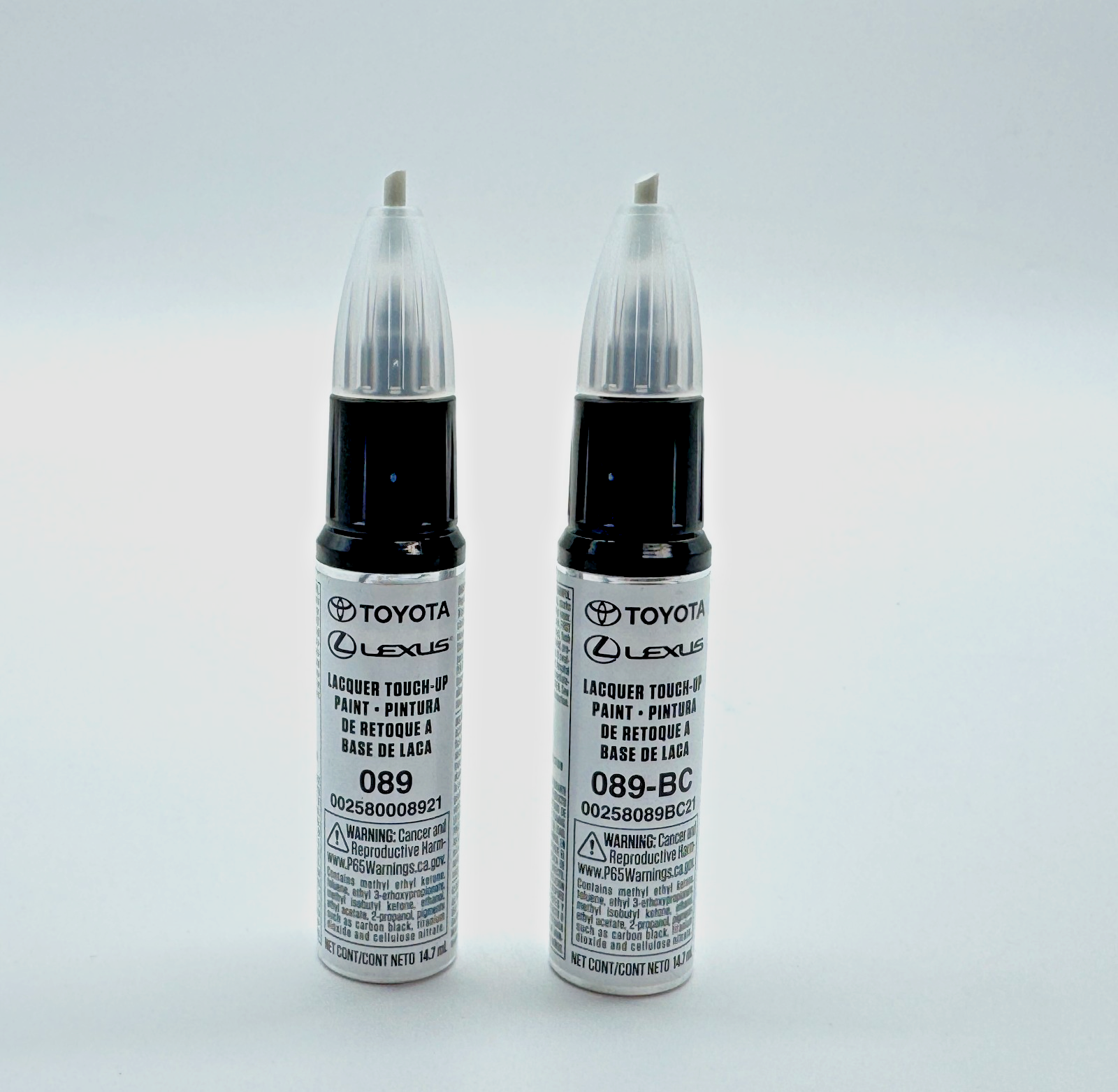 Toyota Touch-up Paint Wind Chill Pearl + Base Coat (089) Genuine OEM OE ...