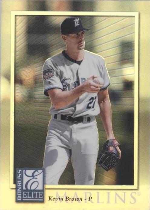 1998 Donruss Collections - Donruss Elite Kevin Brown #PC459 Prized ...