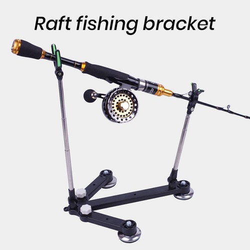 Y-shaped Fishing Rod Bracket Equipment Adjustable Holder Stand with ...