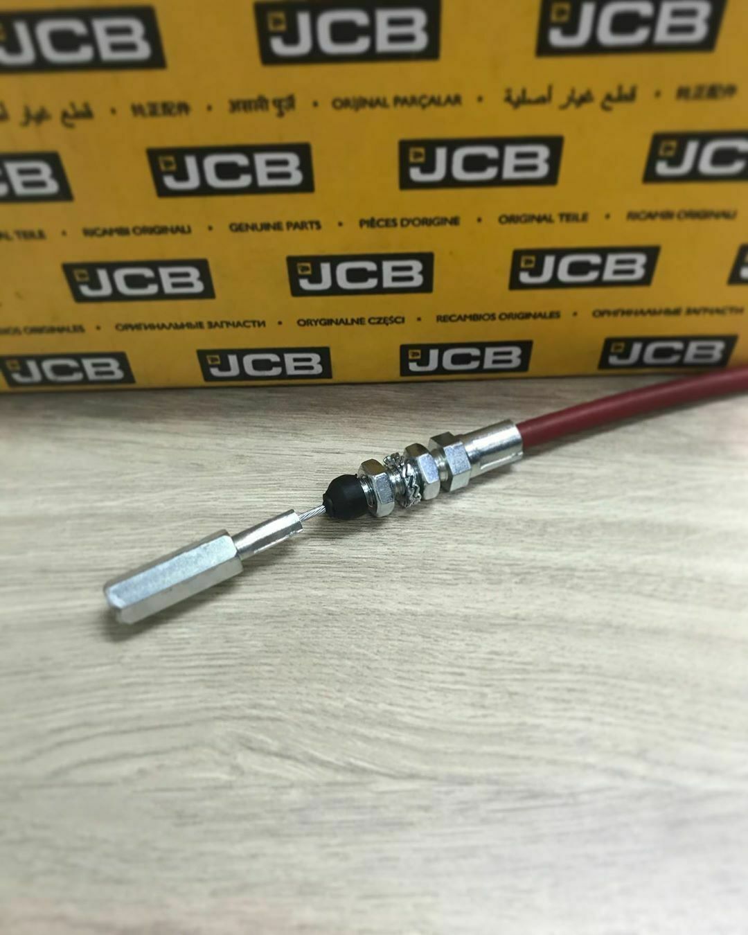 Genuine Jcb Engine Stop Cable For Js130, 160, Js180, Js200 (Part No ...