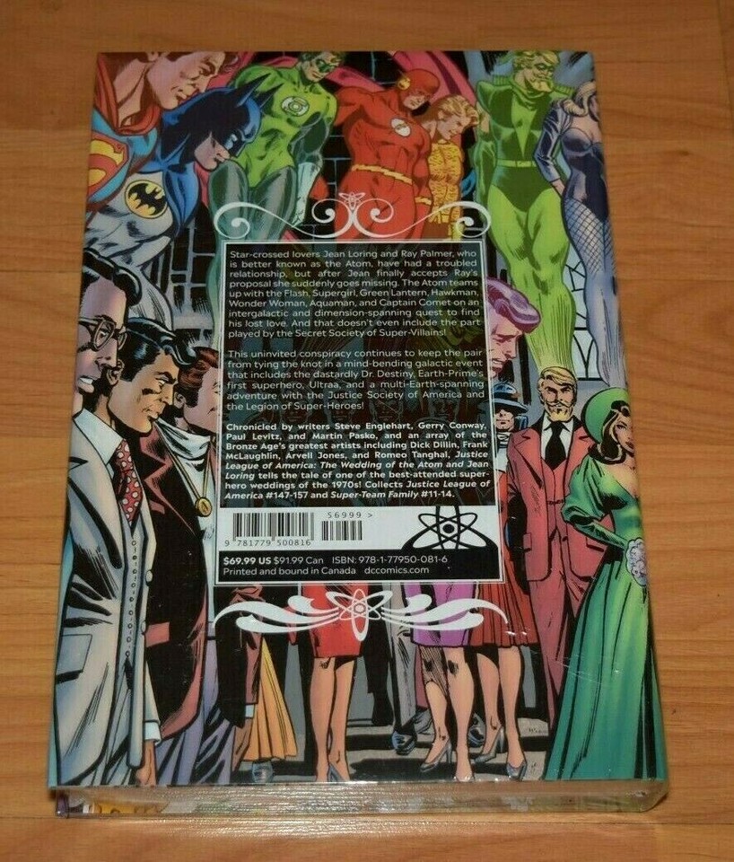 Justice League of America: The Wedding of the Atom and Jean Loring NEW ...