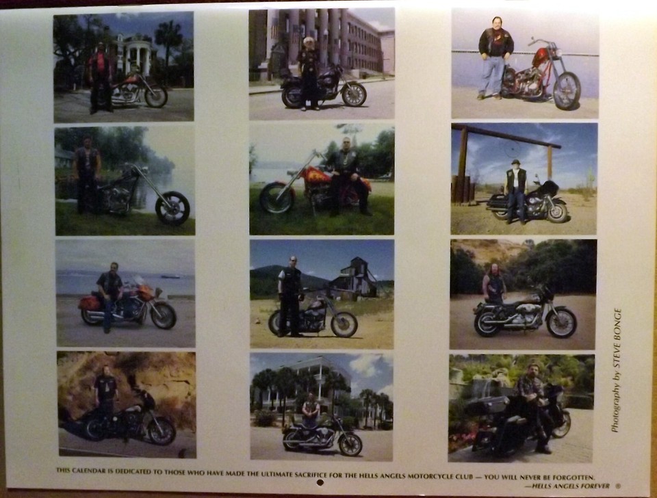 HELLS ANGELS FOREVER COLLECTOR CALENDARS 2004 & 2005 | eBay