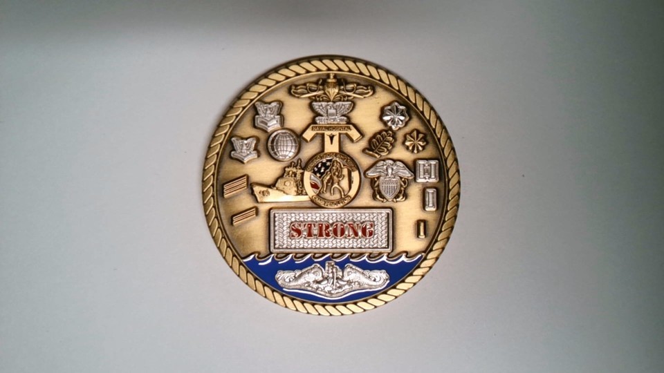 CHALLENGE COIN NAVAL HOSPITAL CAMP PENDLETON EXCELLENCE CAPT FRANK P ...